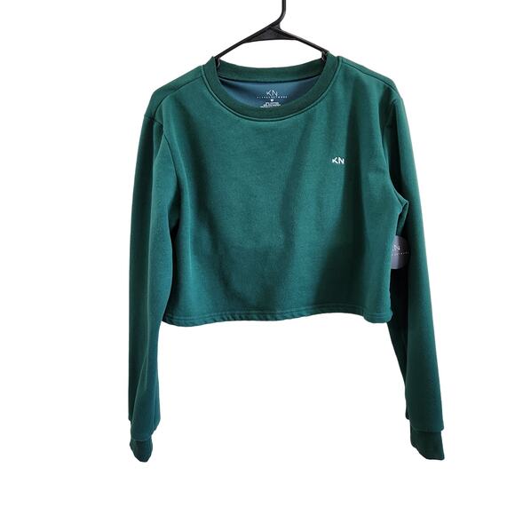 Klassy Network | Sweaters | Klassy Network Green Cropped Sweater | Poshmark